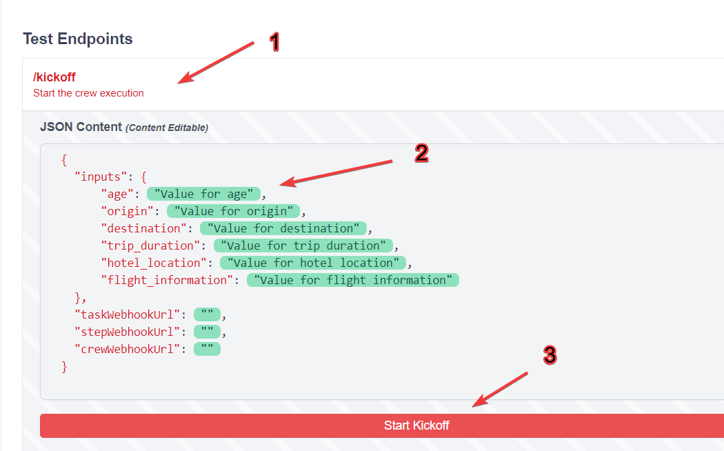 How to kick-off your crew