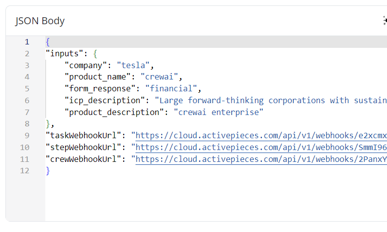 Using Webhooks in CrewAI+ Enterprise