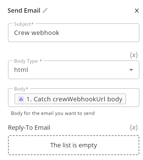 Using Webhooks in CrewAI+ Enterprise
